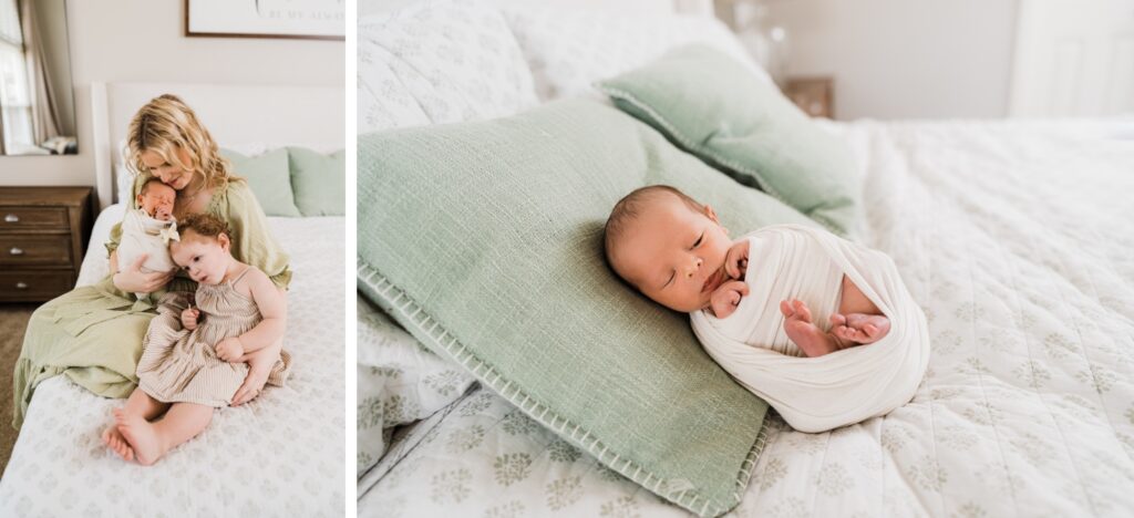 Relaxed In-Home Newborn Session | Plano Newborn Photographer