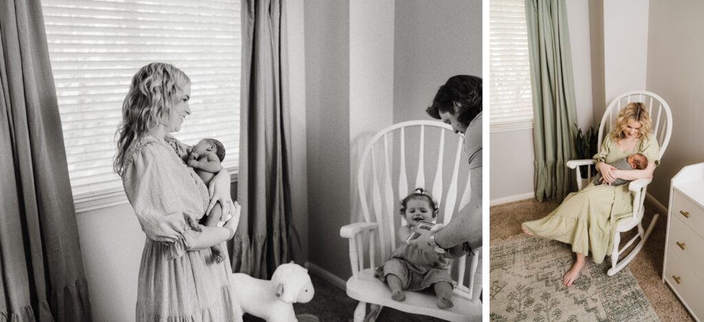 Relaxed In-Home Newborn Session | Plano Newborn Photographer